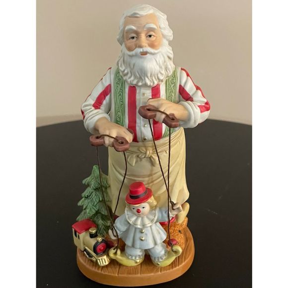 Home Interiors | Holiday | Vintage Santapuppetfigurine | Poshmark